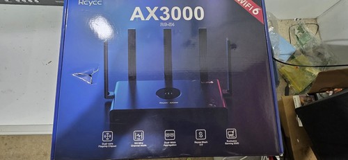Reyee AX3000 RG-E4 Wi-Fi 6 Router, Dual Band Internet, 802.11ax ...