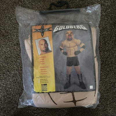 Vintage Goldberg WCW Wrestling Halloween costume kids size Small 6-8 ...