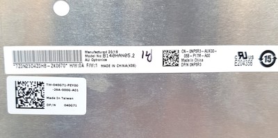 Dell Latitude 7424 Rugged 14" 1920x1080 30pin LCD Display Assambly ...