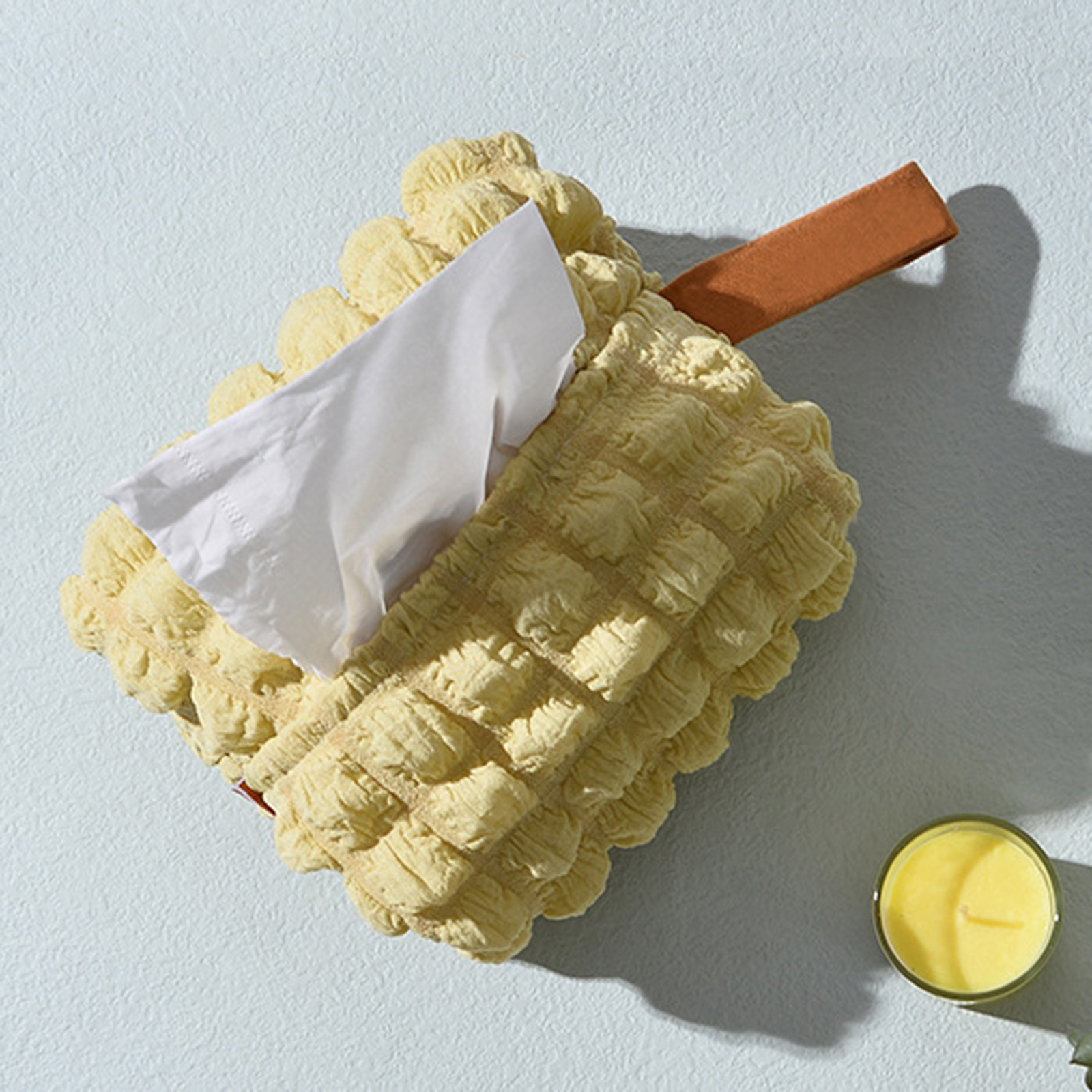 Tissue Holder Dustproof Paper Storage Unique Bubble Type Reusable ...