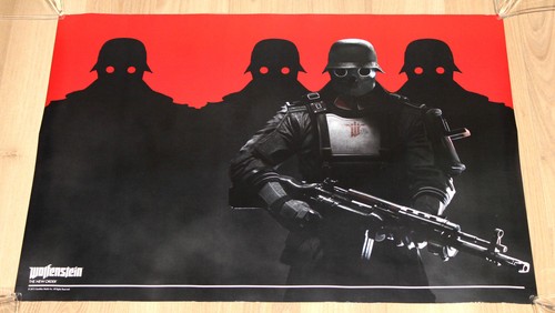 Wolfenstein The New Order Rare Promo Poster Xbox One 360 PS3 PS4 | eBay
