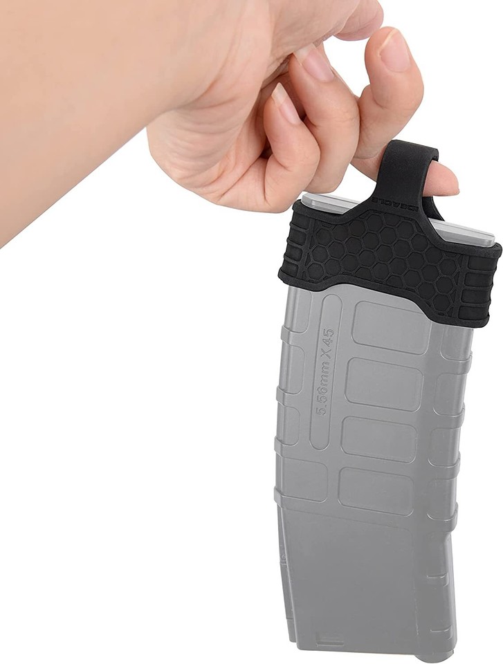 223 Mag Assist Magazine Protector, 6 Packs Rubber Black Protector | eBay