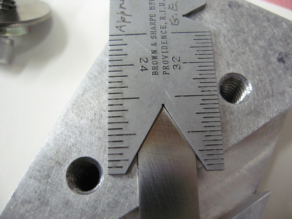 Lathe Tool Bit Grinding Jig, 60 Degree Grinding Jig for 3/8" Thread ...