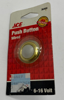 Ace 36469 pushbutton NOT- lighted 6-18V | eBay