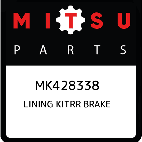 MK428338 Mitsubishi Lining kitrr brake MK428338, New Genuine OEM Part ...