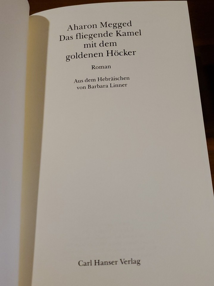 Das fliegende Kamel mit dem goldenen Höcker Megged, Ahron: | eBay