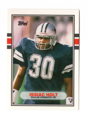 1989 Topps Traded #29T Issiac Holt Mint | eBay