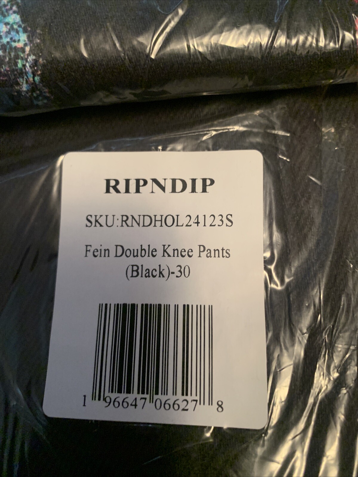RipNDip Fein Double Knee Pants New With Tags Size 30 Waist | eBay