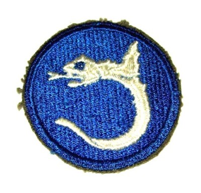 ORIGINAL CUT-EDGE WW2 130th INFANTRY DIVISION GHOST / PHANTOM UNIT ...