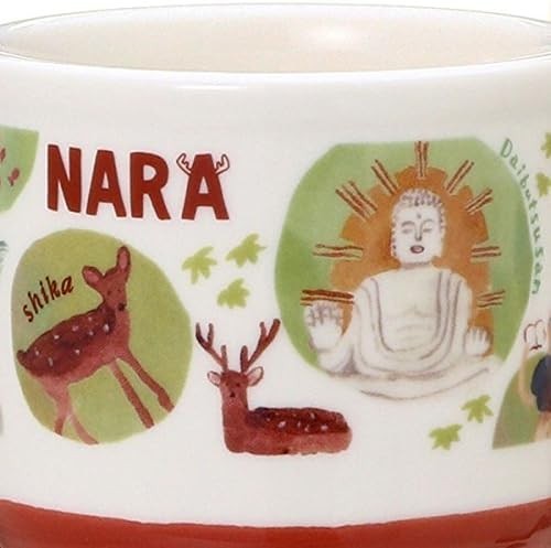 NARA Starbucks coffee Cup Mug 12oz Japan Geography Series Limited ...
