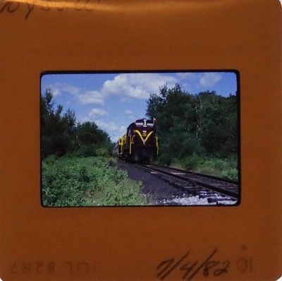 NYS&W Susquehanna Alco C420 #2002 Original Kodachrome Color Slide Utica ...