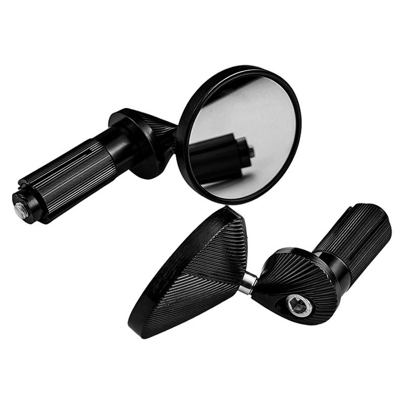 Mini Rearview Mirrors 22mm Handlebar Motorcycle Fit for TMX For Click ...