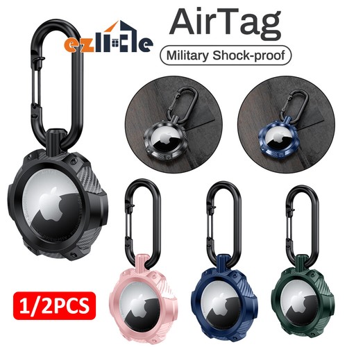 Silicone Air Tag Cover AirTag Protective Case Holder Shockproof Armor ...