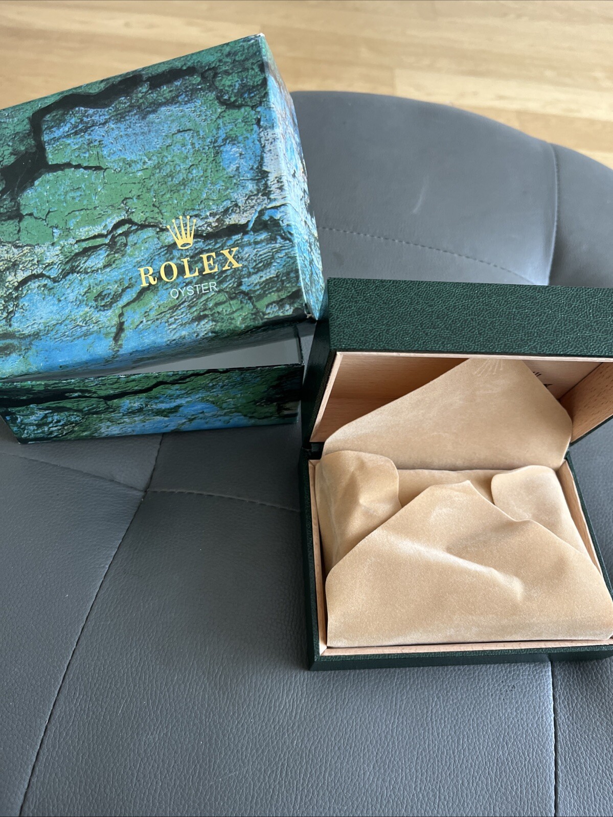 Genuine vintage Rolex watch presentation box - Gem