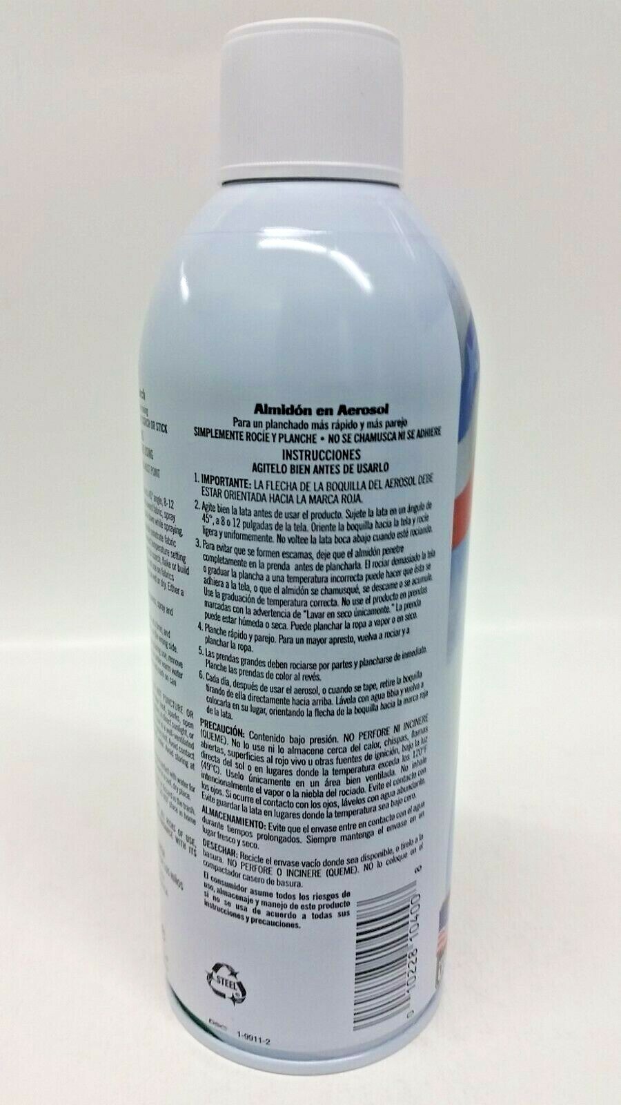 (LOT 3) Chase’s Home Value Starch Sprays onFOR Faster, Smoother Ironing ...