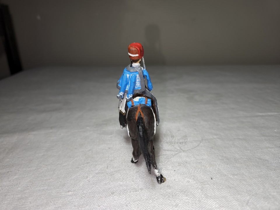 Vintage Officer on Horseback #2 Painted Metal Toy Soldier Napoleonic ...