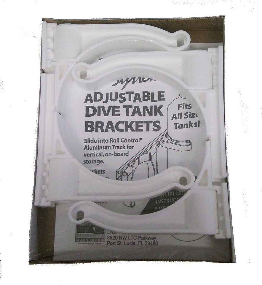 Scuba Diving Tank Rack Holder Keeper Pair Cylinder Roll Control TA80 ...