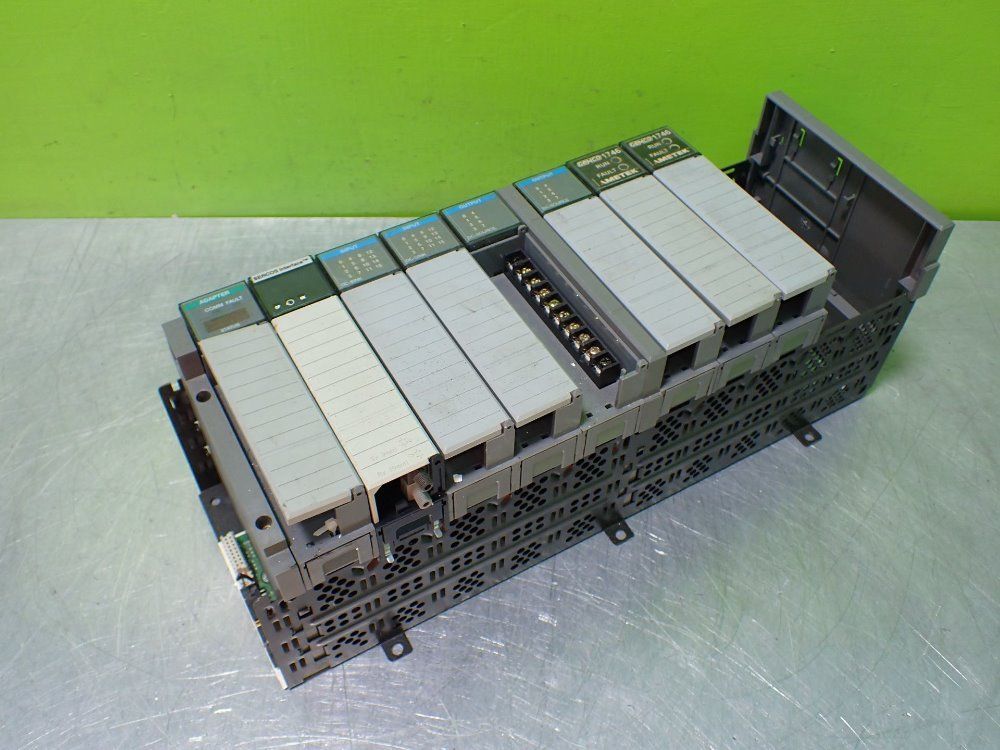 EUC-ALLEN-BRADLEY 1746-A10 SLC 500 10-SLOT RACK W/MODULES. | eBay