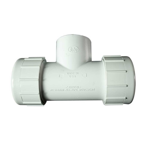 Primex 85342 1 1/2 PVC St Comp. Tee | eBay