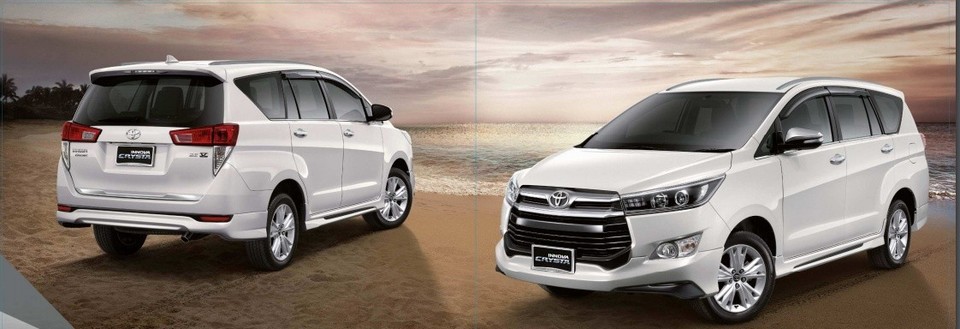 TOYOTA INNOVA CRYSTA 2015 GENUINE ACCESSORIES BLACK NET CARGO TAILGATE ...