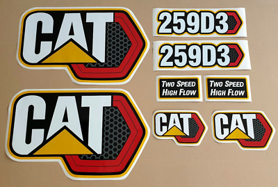 259D3 STICKER SET SKID STEER DECAL KIT TRACK LOADER 259 D3 SP | eBay