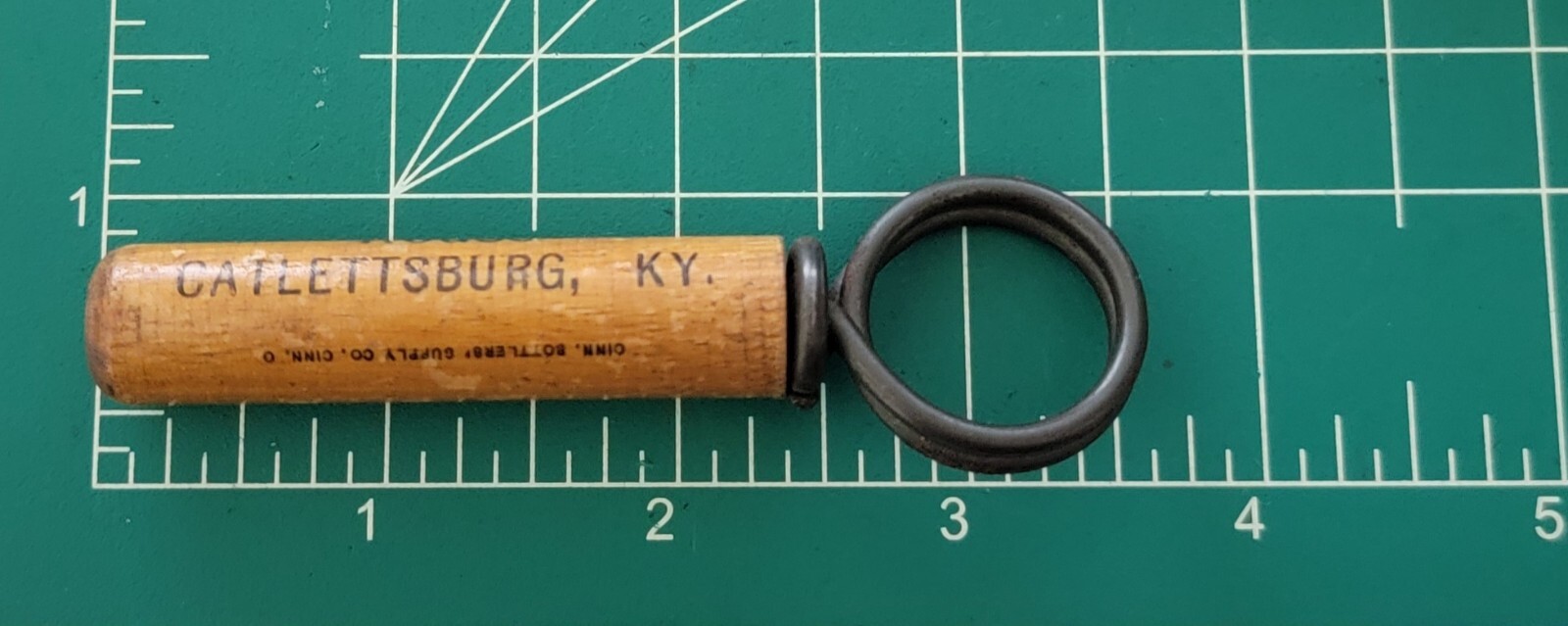 VTG JOHN F. RIST ALCOHOL DISTRIBUTOR CATLETTSBURG KENTUCKY BOYD CO. CORKSCREW | eBay