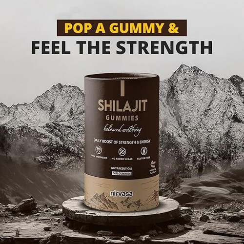 Himalayan Shilajit/Chilajit/Shilajeet Gummies Extremely Potent ...