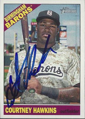 Courtney Hawkins Chicago White Sox 2015 Topps Heritage Signed Card | eBay