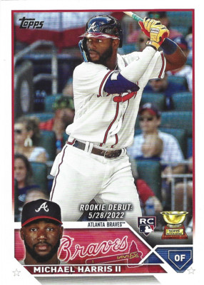 2023 Topps Update Michael Harris II Rookie Debut Card #US225 | eBay