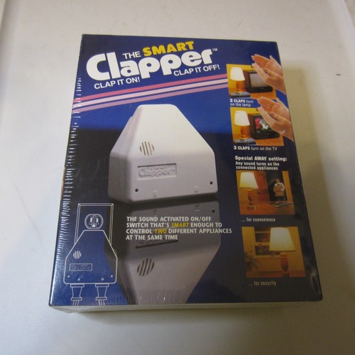 RARE The Smart Clapper Clap It On! Clap It Off! Vintage1992 Sealed Box ...