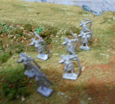 Lot: 7 Longbowmen, Tabletop Games 15mm Military Miniatures, Vintage ...