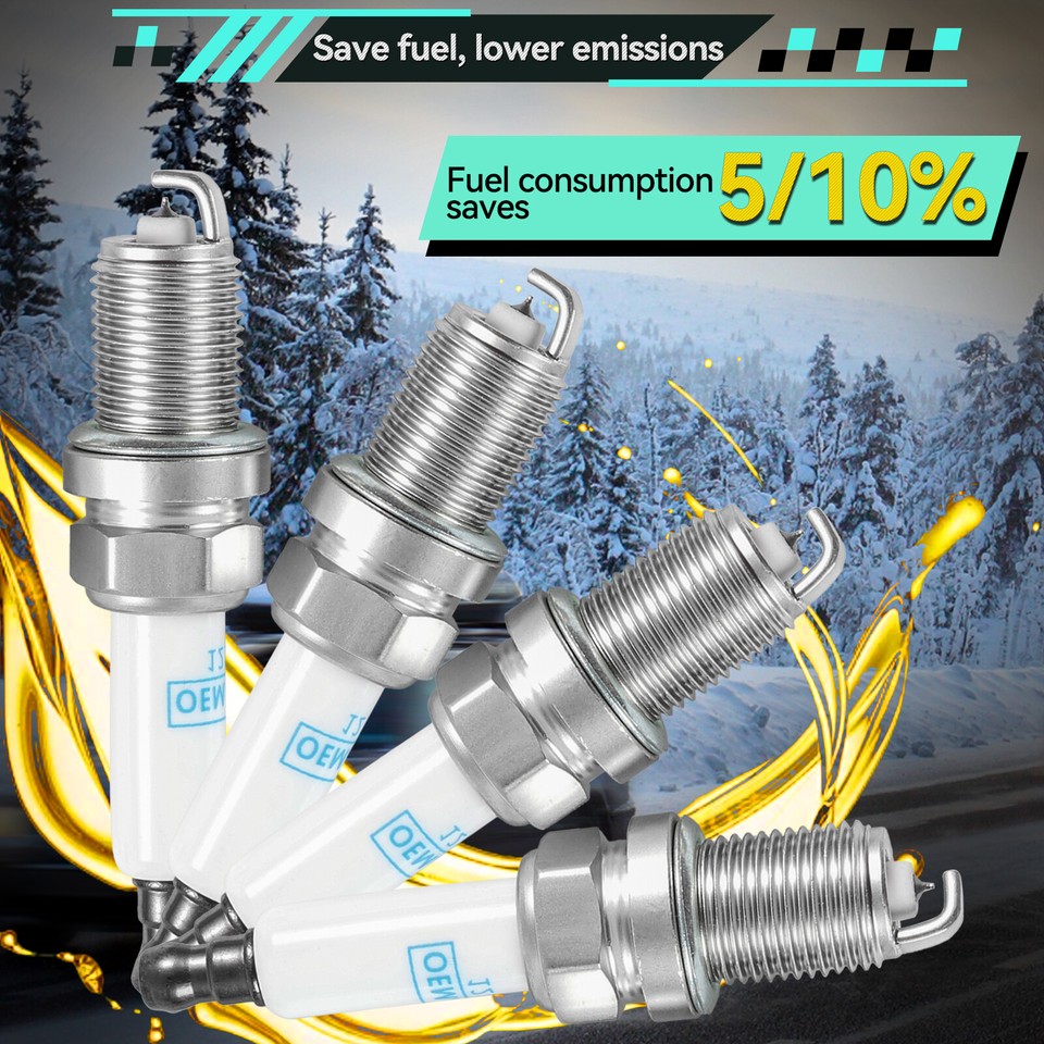 4Pcs For Buick Encore Chevy Cruze Trax 1.4L 11~2021 Iridium Spark Plugs ...