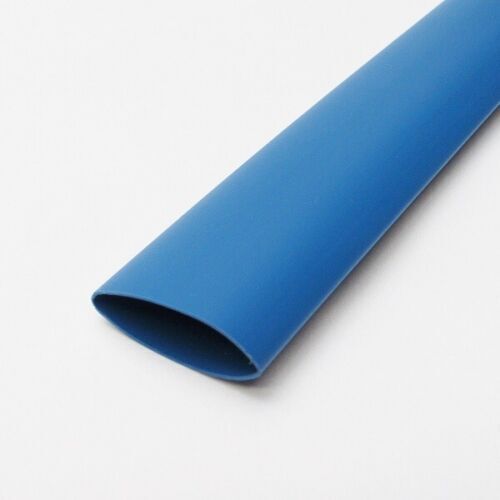 1.0" Blue Heat Shrink Tube 3:1 Dual Wall Adhesive Glue Line Marine/to ...