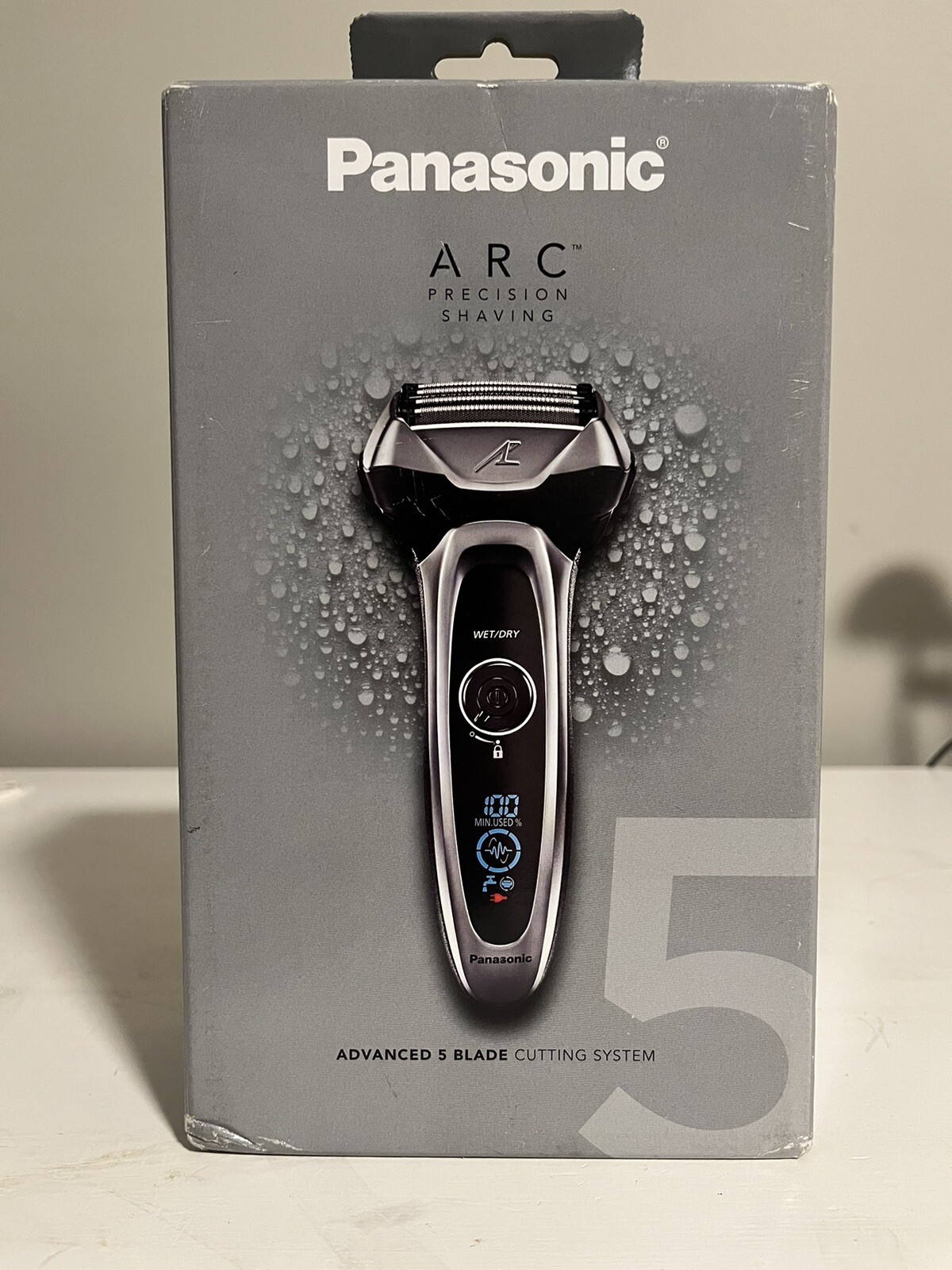 Panasonic ES-LV65-S Arc5 Men's 5-Blade Cordless Electric Razor - Brand ...
