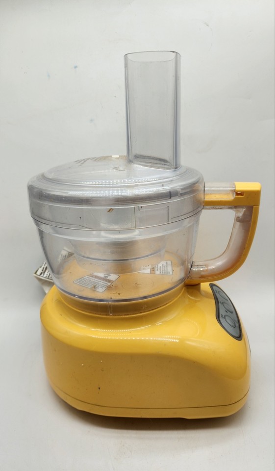 KitchenAid 7-Cup Food Processor Yellow Model Vintage | eBay
