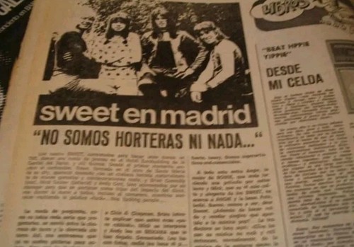 The Sweet Magazine 1975 Brian Connolly Ian Gillian | eBay UK