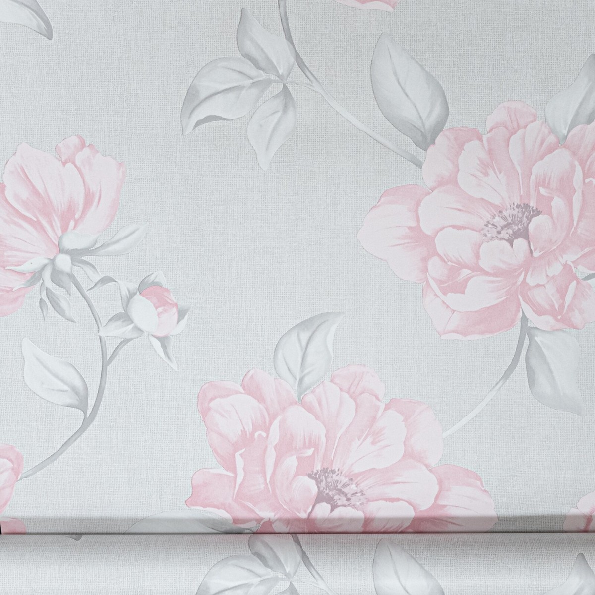 Light Grey Floral Pattern