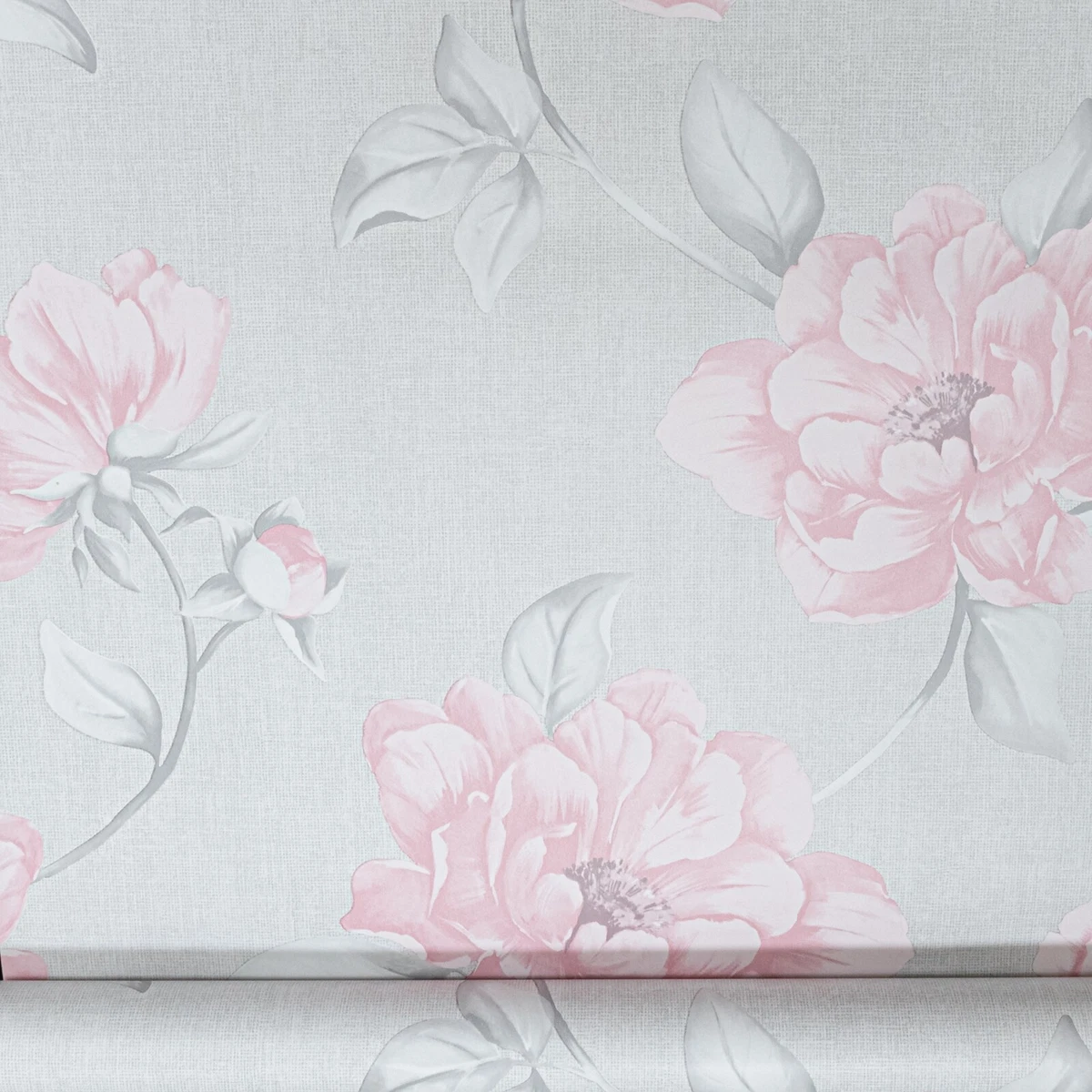Light Grey Flower Background