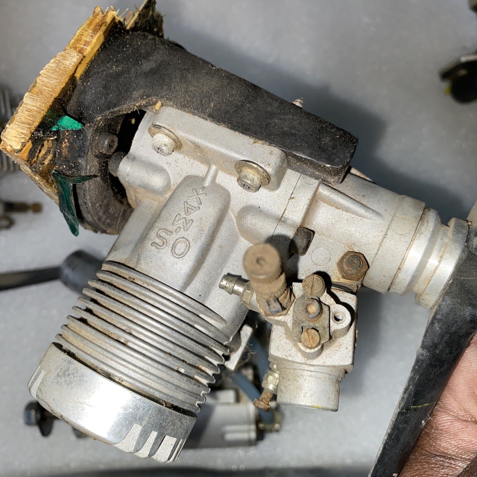 vintage model airplane/engines & Parts (as-is) for parts or repair | eBay