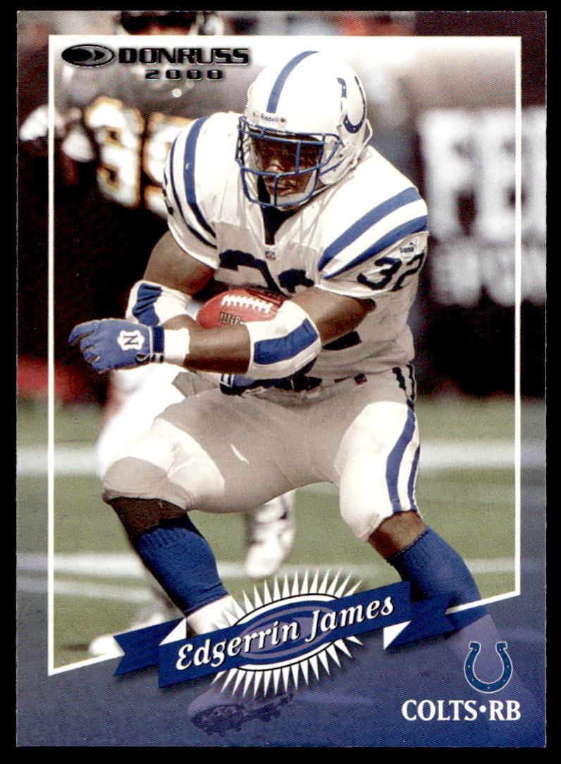 2000 Donruss 67 Edgerrin James Indianapolis Colts Football Card | eBay