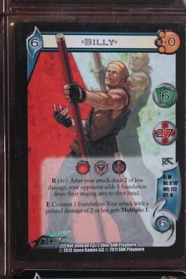 Universal Fighting System King of Fighters XIII Promo *Billy* Set ...