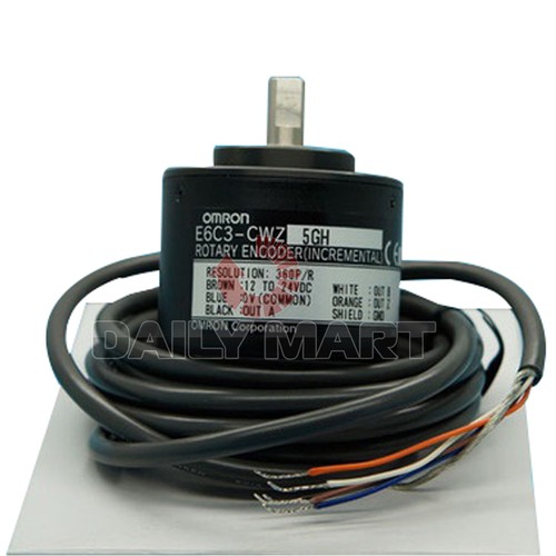 New Omron E6C3-CWZ5GH 360P/R Incremental Rotary Encoder in Box | eBay