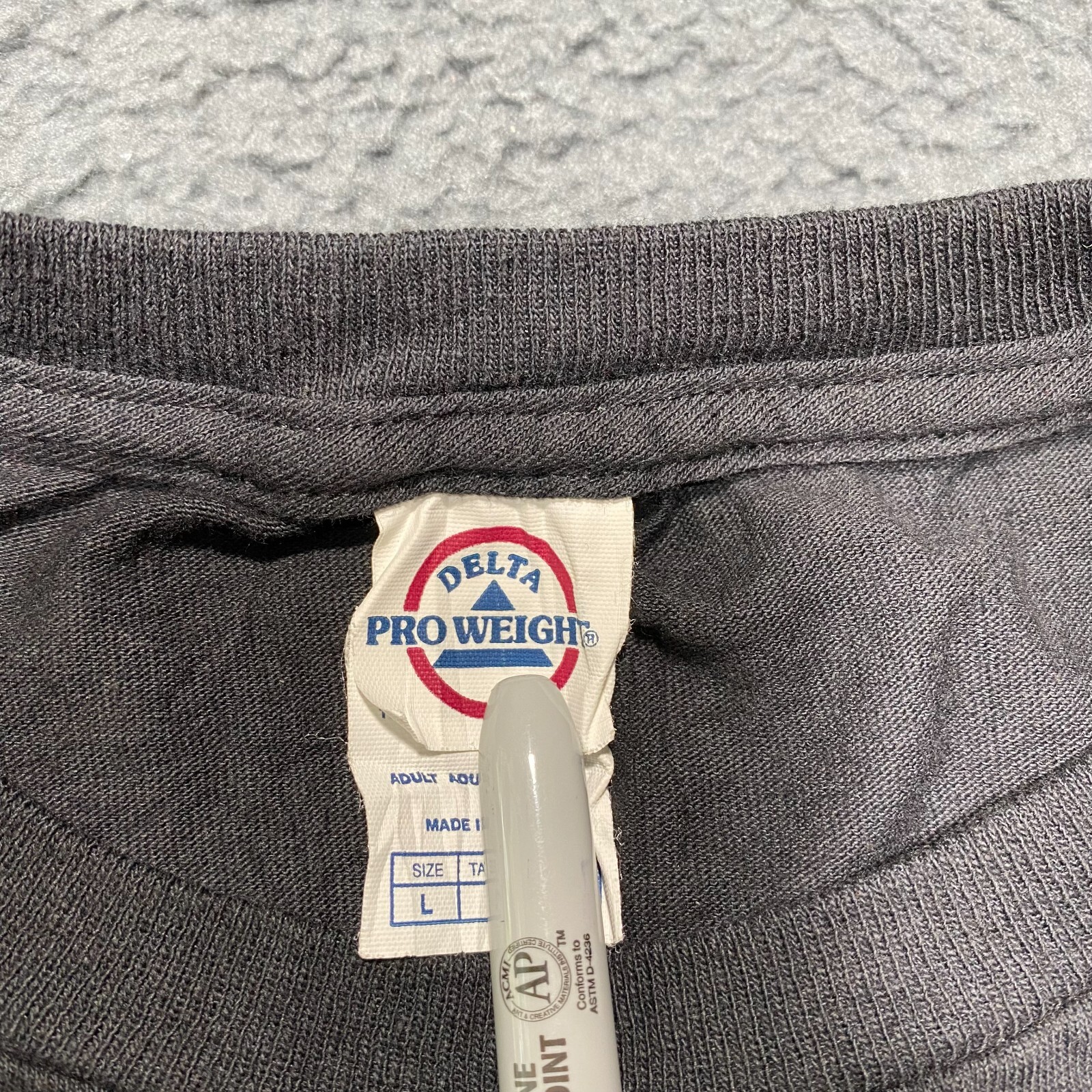 Delta Mens Black Pro Weight Barenaked Ladies Tour Cre… - Gem