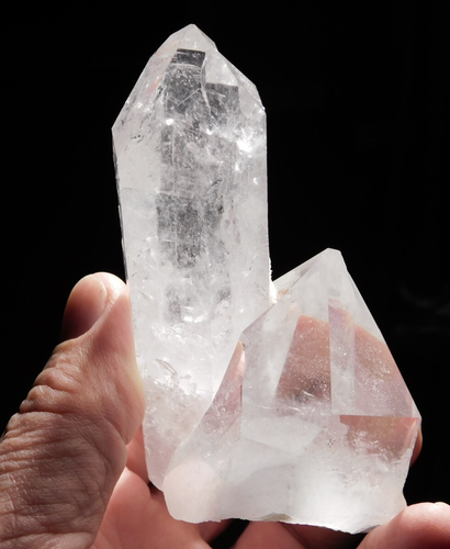 Larger! Translucent Quartz Crystal Cluster Free Standing From Brazil ...