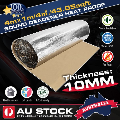 4㎡ Interior Sound Deadening Insulation Heat Barrier Noise Proof ...