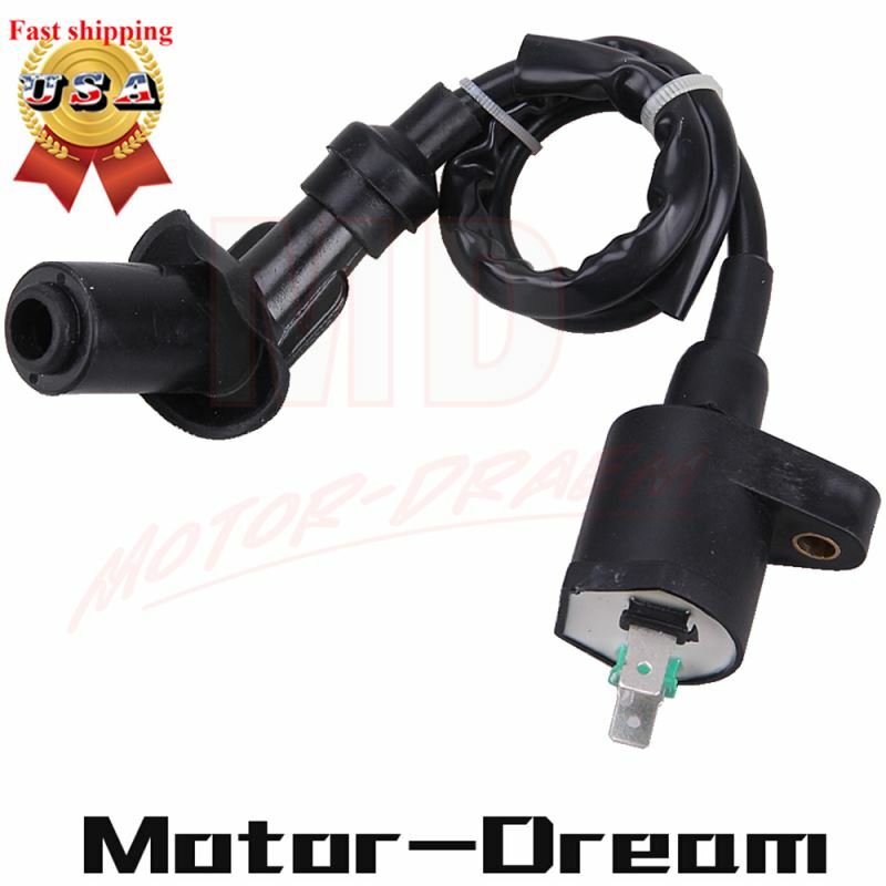 6 Pin DC CDI Box & Ignition Coil For Scooter GY6 50cc 125cc 150cc ATV ...