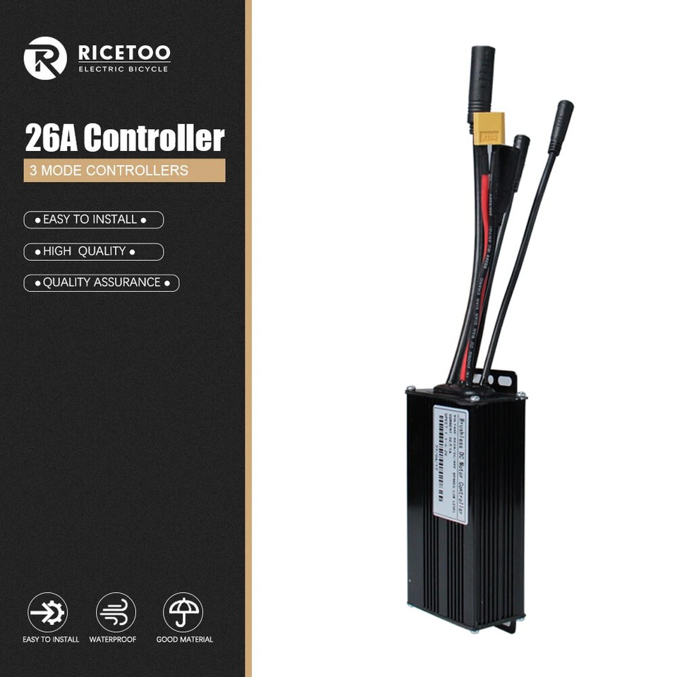 E-bike Three-Mode Controller 17A 26A 30A 36V 48V with Display 350W ...