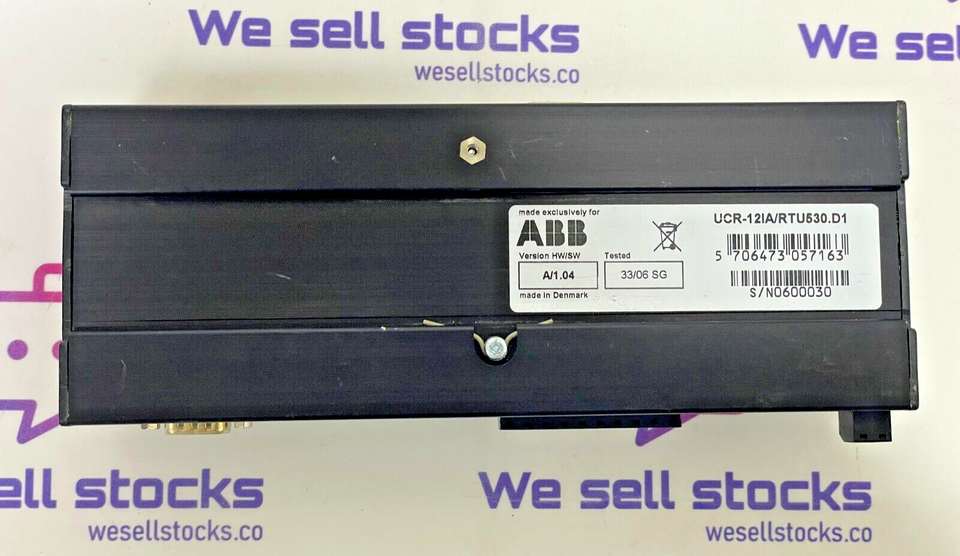 ABB A/1.04 BRODERSEN UCR-12IA/RTU530.D1 CONTROLLER | eBay