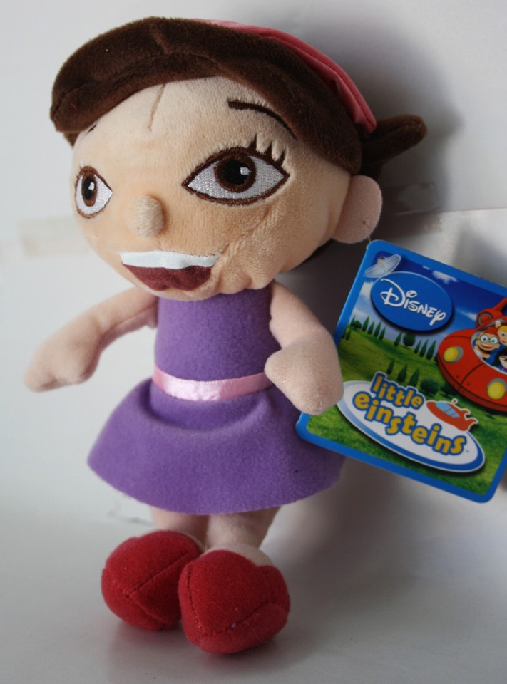 RARE LITTLE EINSTEINS 8" JUNE PLUSH TOY DOLL PLAYHOUSE DISNEY NEW WITH ...
