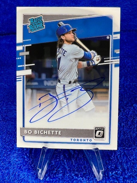 2020 Panini Donruss Optic⚾ BO BICHETTE ⚾Rated Rookie RRS-BI ON-CARD ...